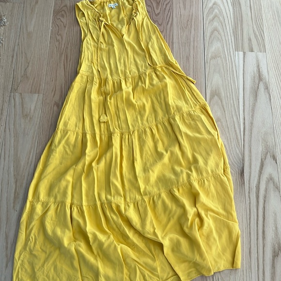 Max Studio | Dresses | Max Studio Yellow Maxi Dress | Poshmark